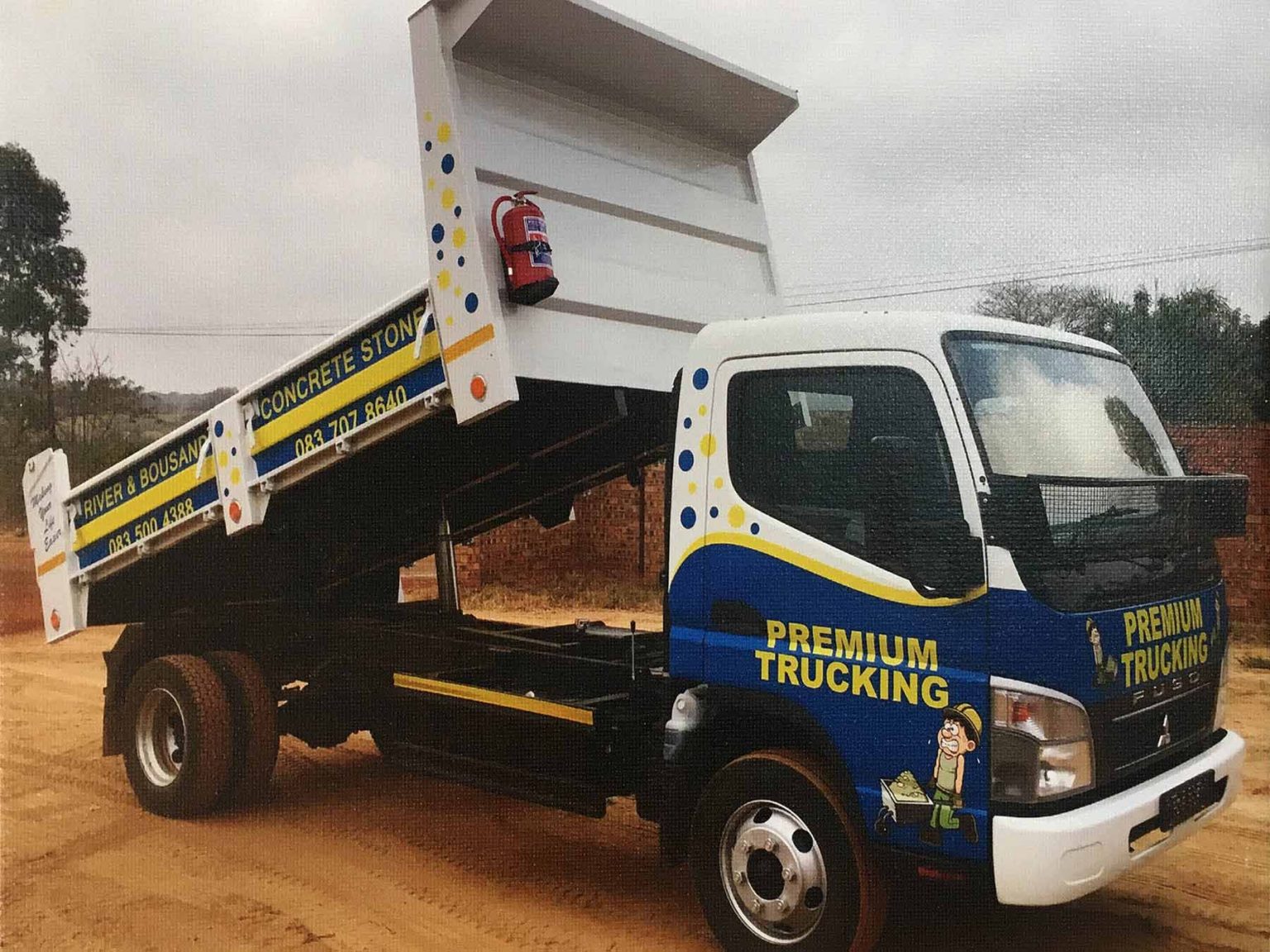 Premium Sand and Stone – Premium Trucking